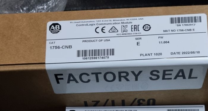 Модуль сети ControlNet 1756-CNB Allen-Bradley ControlLogix ControlNet ...